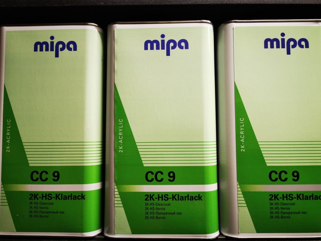 Mipa CC9 Gloss clear coat lacquer 1.5l kit - AquaGraphix - The UK's ...
